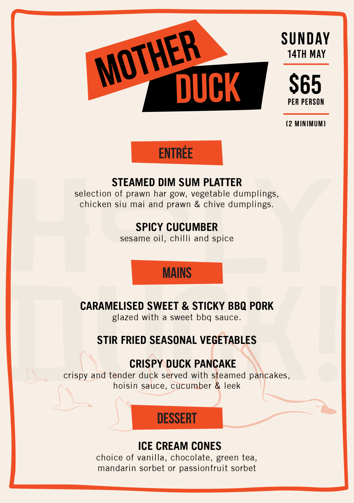Mother’s Day - Holy Duck!