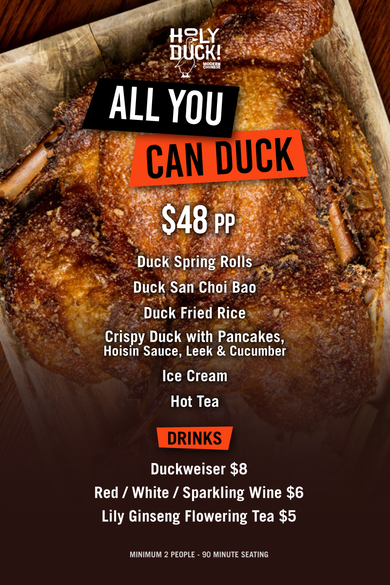 $48 All You Can Duck at Holy Duck! - Holy Duck!